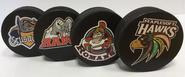 Customized Logo Pucks – Pro2Col
